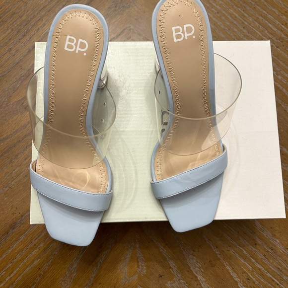 Nordstrom | Shoes | Bp Sandals Clear Heel | Poshmark